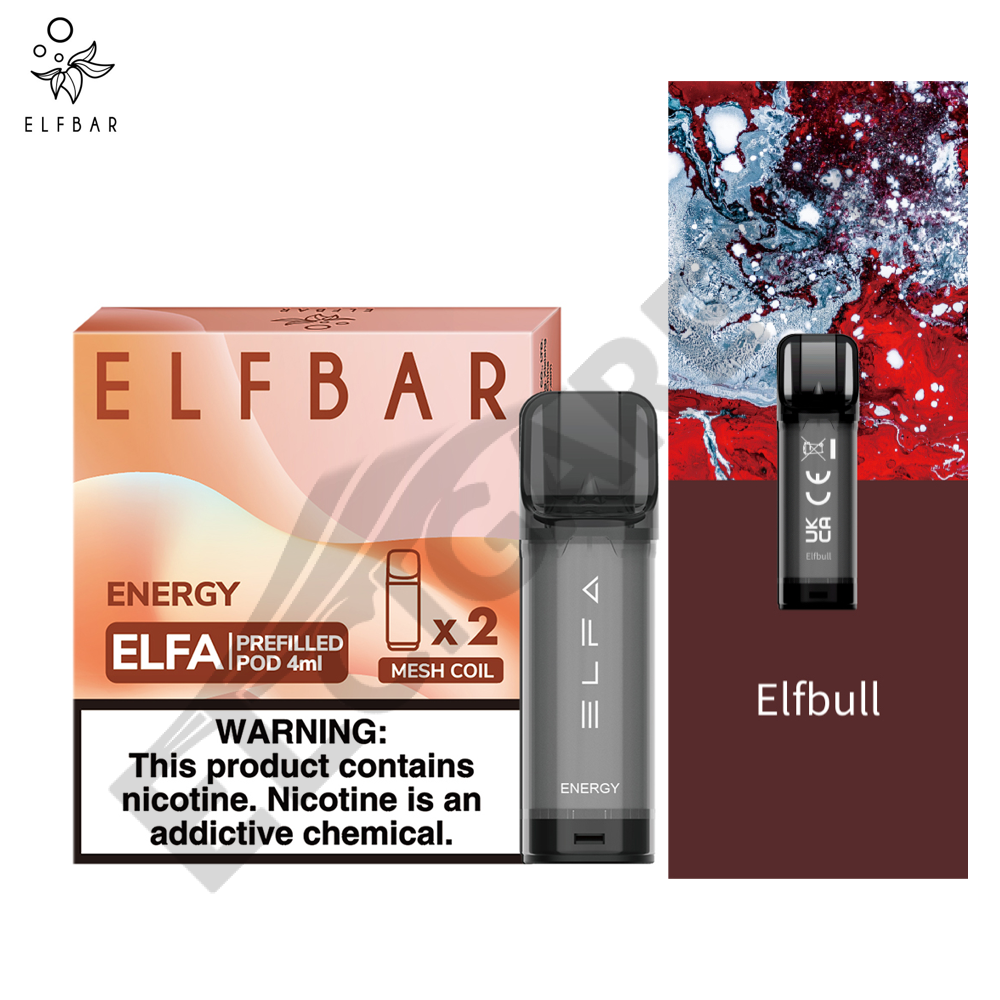 ELFBAR ELFA Pod cartridge ElfBull 20mg 2ks » Elektronické cigarety